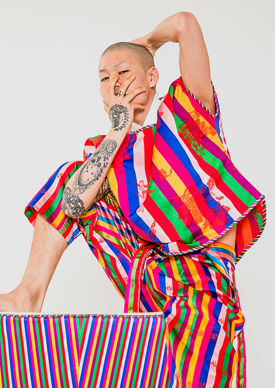 Saekdong: Multi-stripes - KALTBLUT Magazine