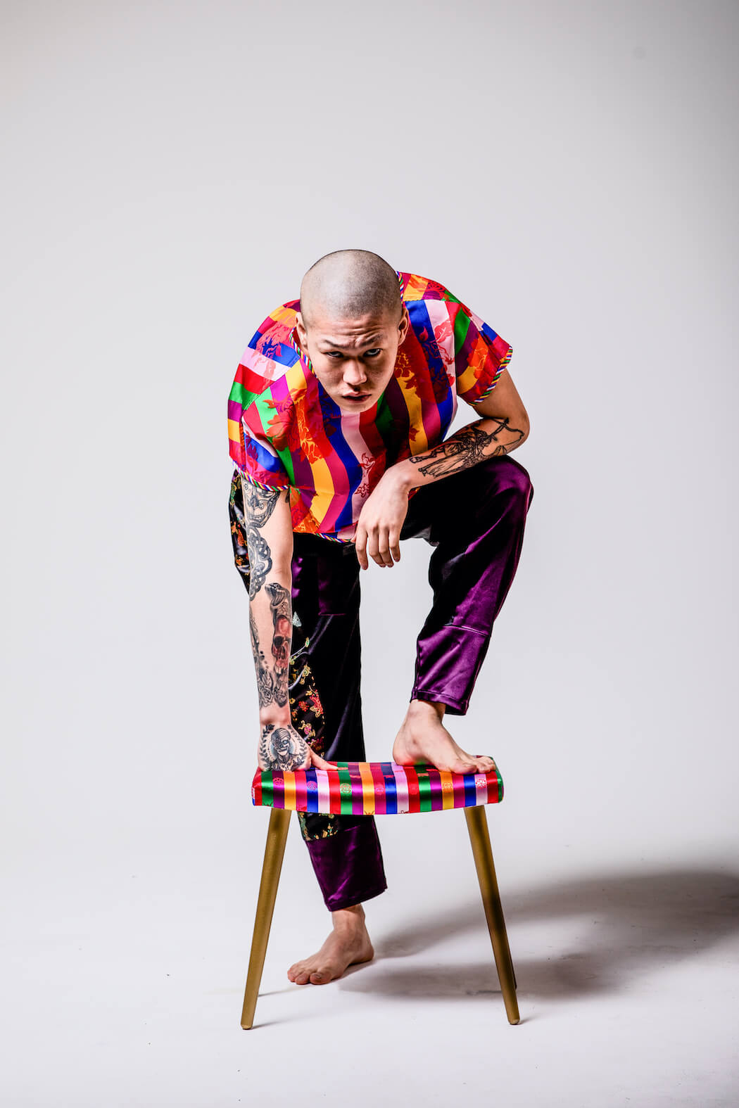 Saekdong: Multi-stripes - KALTBLUT Magazine