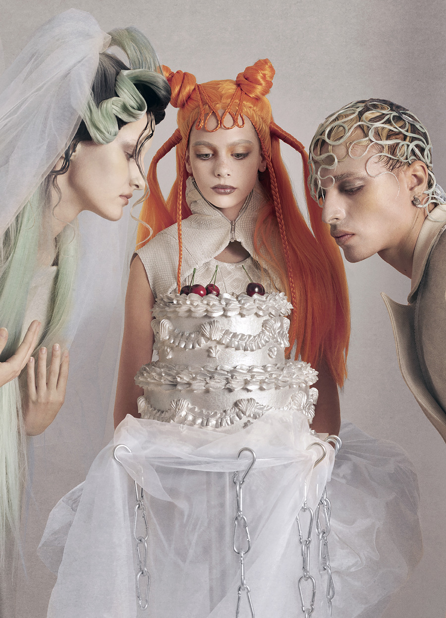 I Do – The Ironic Glamour of Wedding Attire - KALTBLUT Magazine